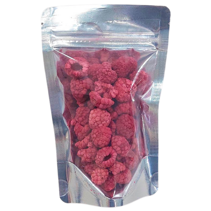 Freeze Dried Raspberries Snack Pack 15g - Poppys Chocolate