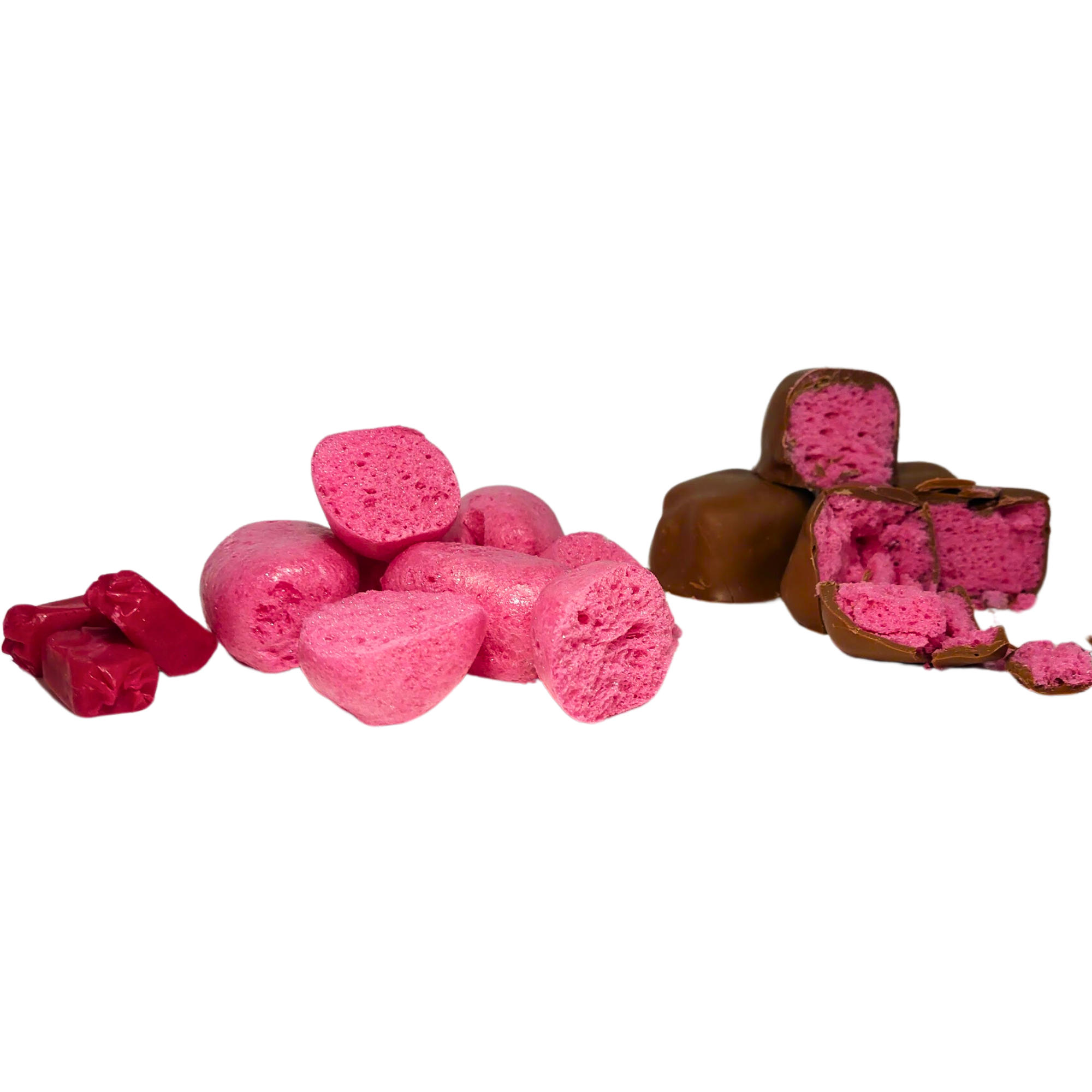 Frochies chocolate coated Freeze Dried Red Ripper Lollies Candy ...