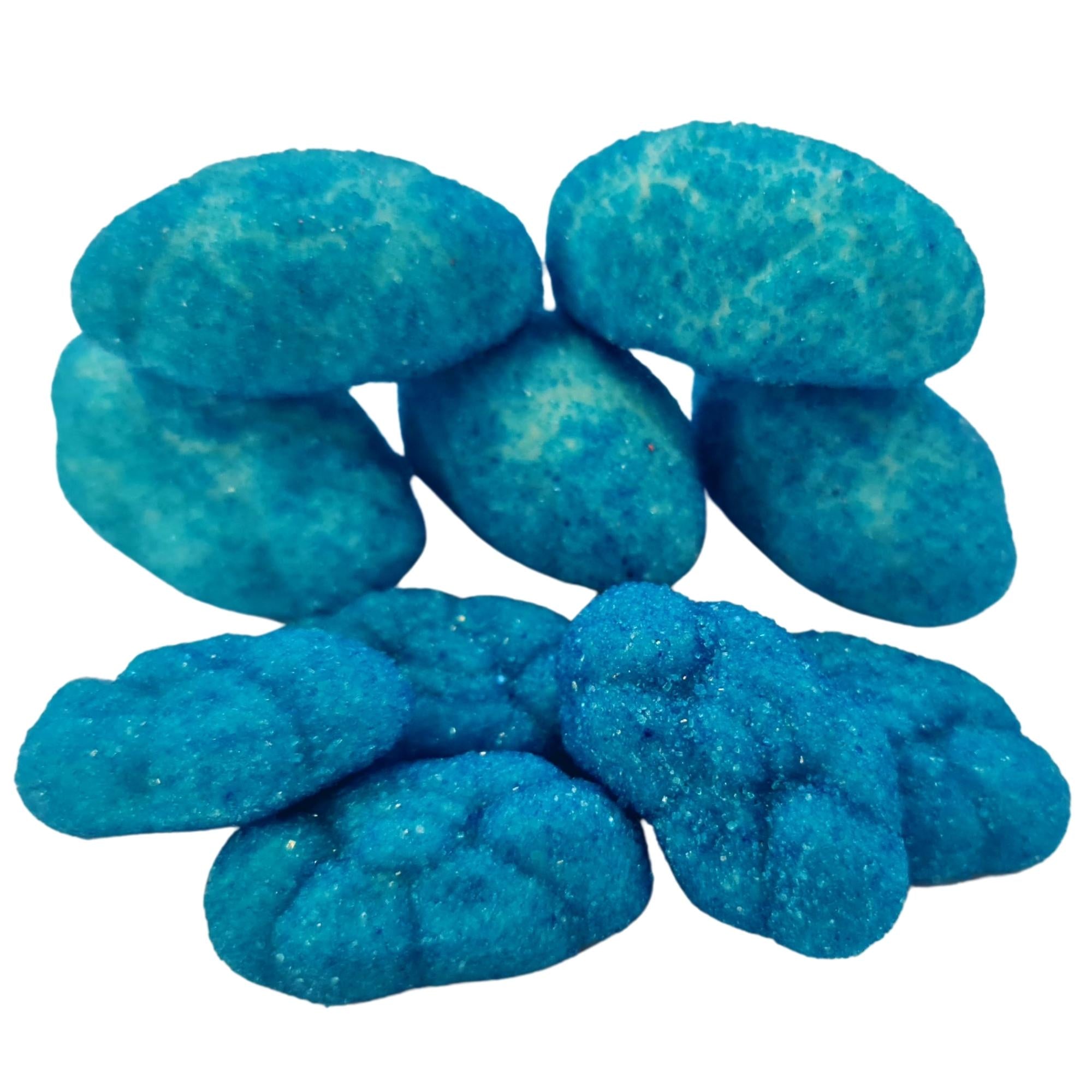 Freeze Dried Blue Blueberry Cloud Lollies Candy - Poppys Chocolate